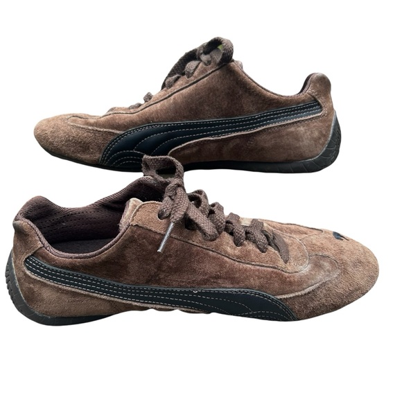 Puma | Shoes | Y2k Puma Speedcat Sneakers 95 Brown Suede Streetwear Low ...